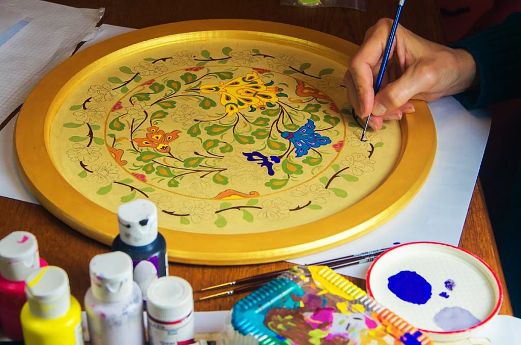 Islimi Khataei Floral Art Motif | Arabesque Art And Patterns