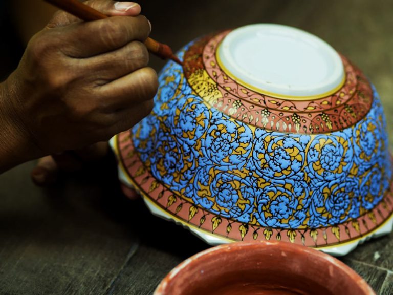 Islimi Khataei Floral Art Motif | Arabesque Art And Patterns