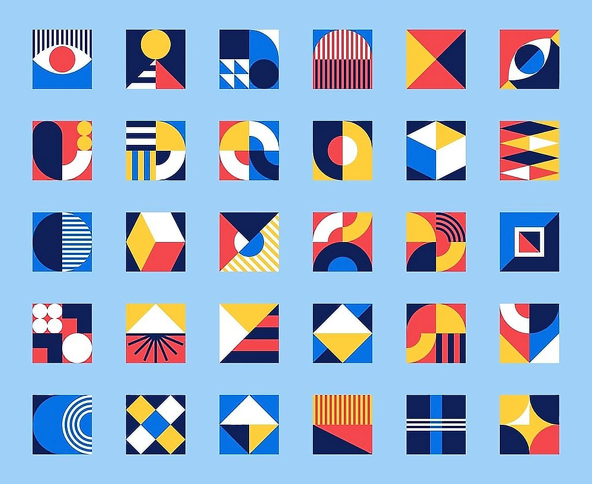 Abstract Geometric Pattern | Geometric Abstract Pattern