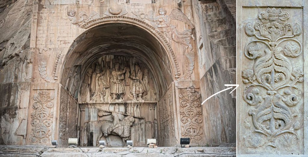 Islimi Khataei Floral Art Motif | Arabesque Art And Patterns